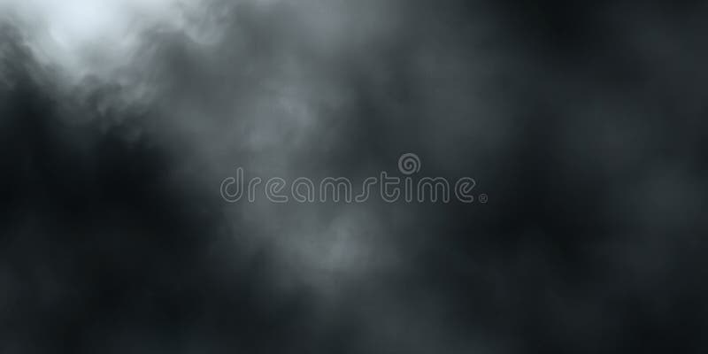 Dark Moody Smoke Overlay Texture Background Dramatic Grey Black Cloud ...