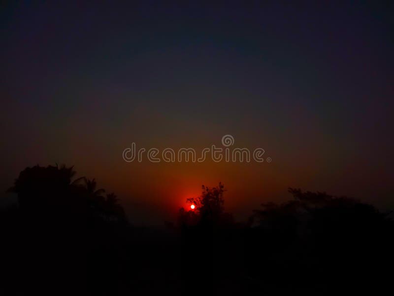 Dark morning stock image. Image of black, morning, dark - 173917911