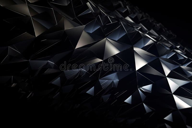 Dark and Mysterious Diamond Shaped Abstract Pattern Stock Illustration ...