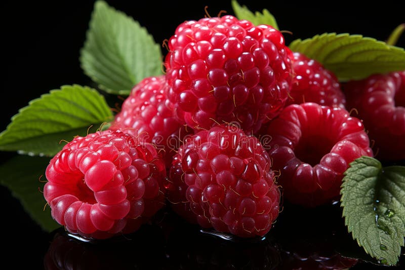 Dark and Mysterious Raspberry Abstract Background Design in a ...