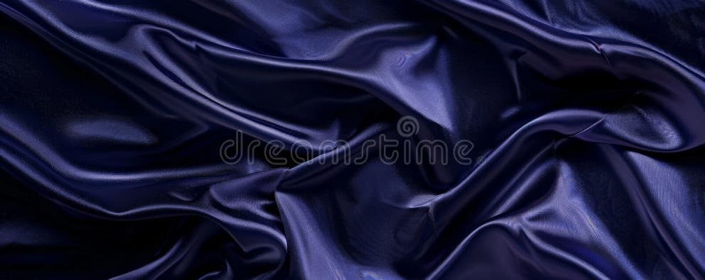 Dark Navy Blue Backdrop with a Smooth, Pearl-like Finish, Reflecting ...