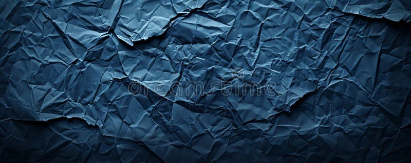 Dark Navy Blue Background with a Crumpled Paper Texture, Adding Depth ...