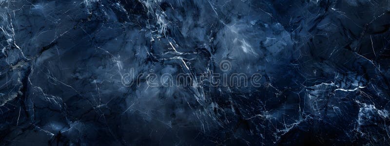 Dark Navy Blue Marble Texture Background Stock Illustration ...