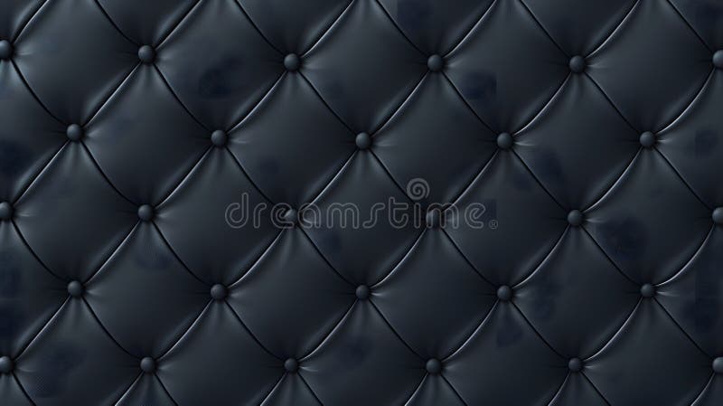 Dark Navy Blue Quilted Leather Texture Background Stock Illustration ...