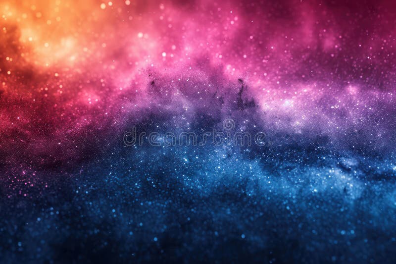 Dark Nebula in Endless Void of Space Extreme Closeup. Generative AI ...