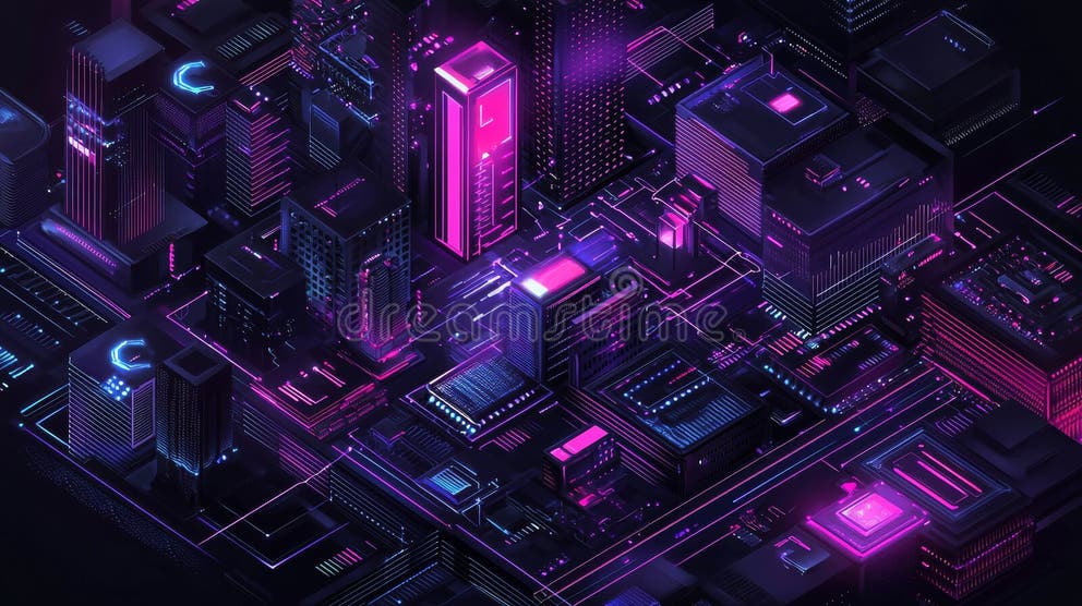 Isometric Data Center Server Room Stock Photos - Free & Royalty-Free ...