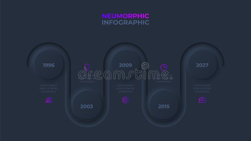 Neumorphic Timeline Stock Illustrations – 413 Neumorphic Timeline Stock ...