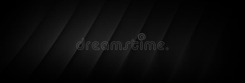 Dark Neutral Abstract Background for Wide Banner Stock Illustration ...
