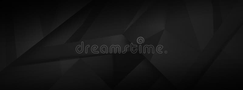 Dark Neutral Background for Wide Banner Stock Illustration ...