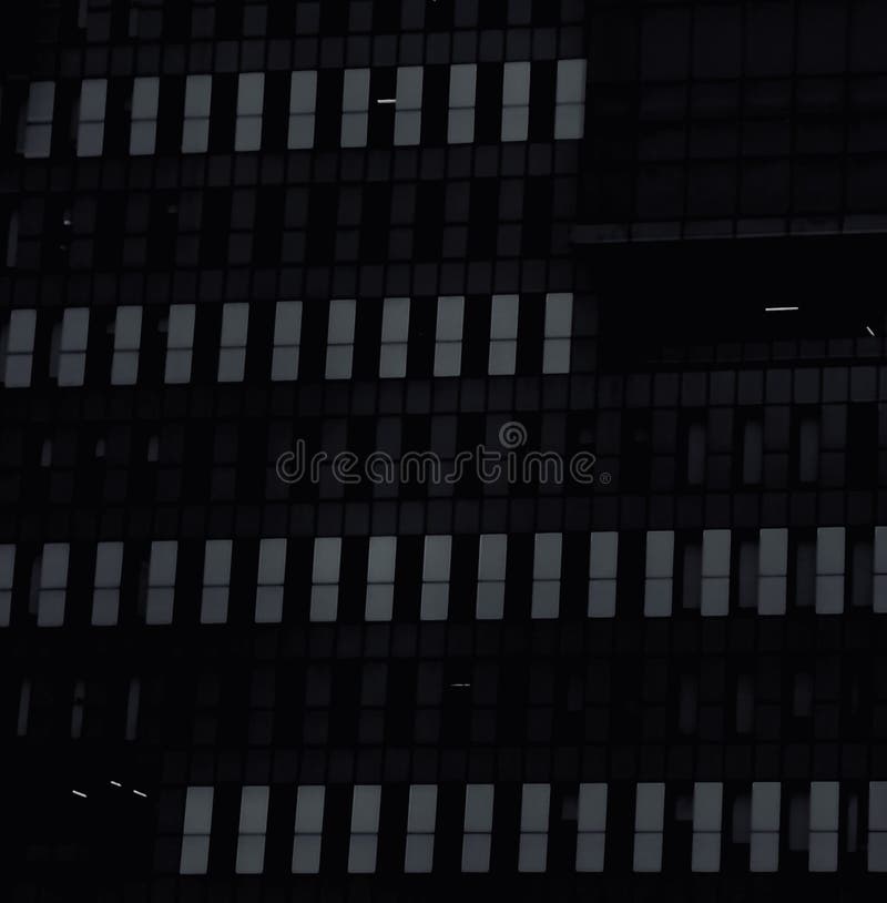 Dark Night Largest Haunted Building Stock Image - Image of corporate ...