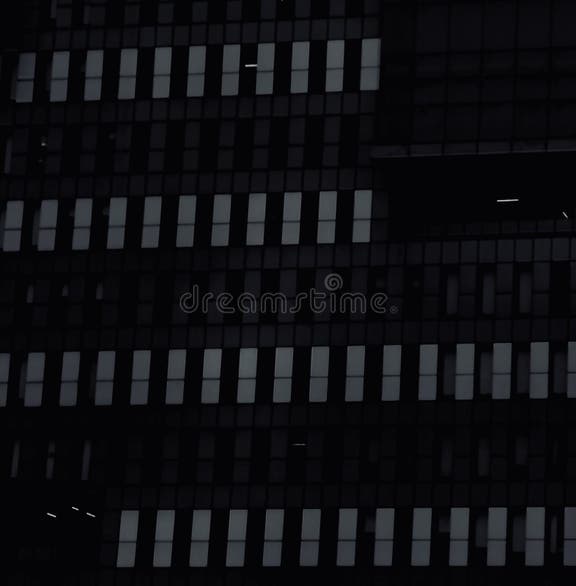Dark Night Largest Haunted Building Stock Image - Image of corporate ...