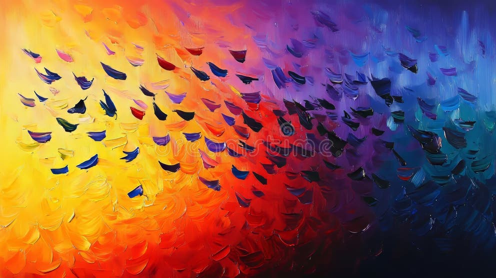 The Dark Night Sky Comes Alive with an Enchanting Display of Dynamic ...