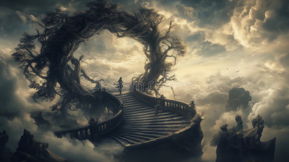 Scary Dark Nightmare Horror Creature Stock Illustration - Illustration ...