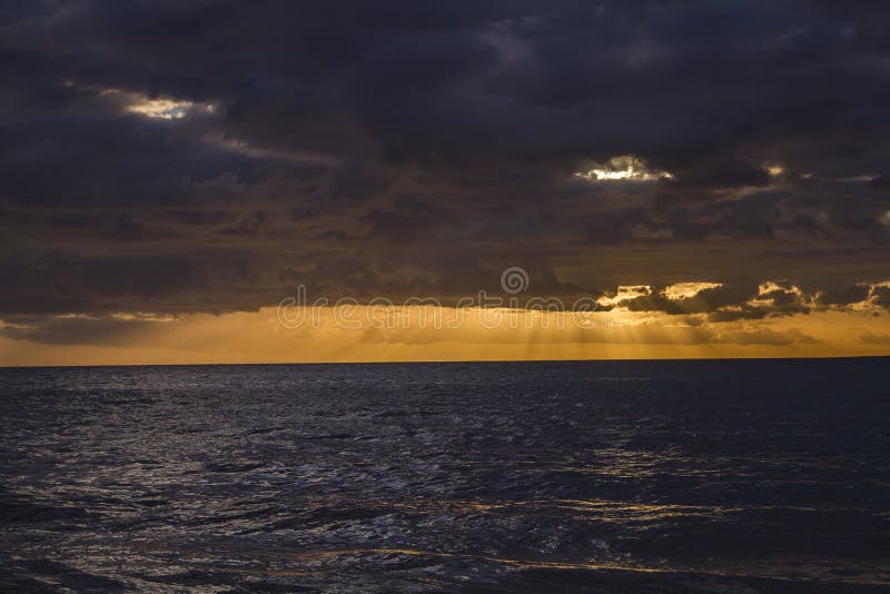 Dark ocean stock photo. Image of cloud, tidal, ocean - 29518106