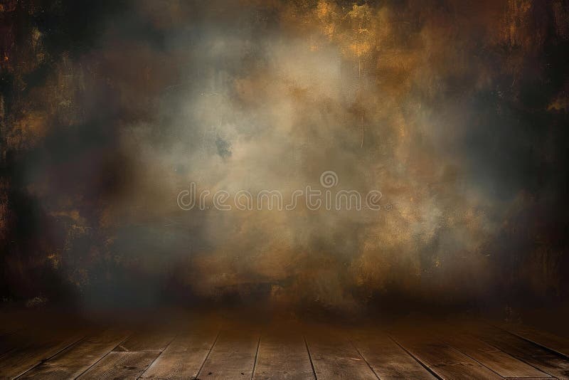 Dark Old Hand Painted Muslin Studio Backdrop Stock Image - Image of ...