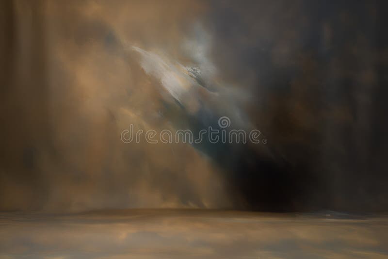 Dark Old Hand Painted Muslin Studio Backdrop Stock Illustration ...