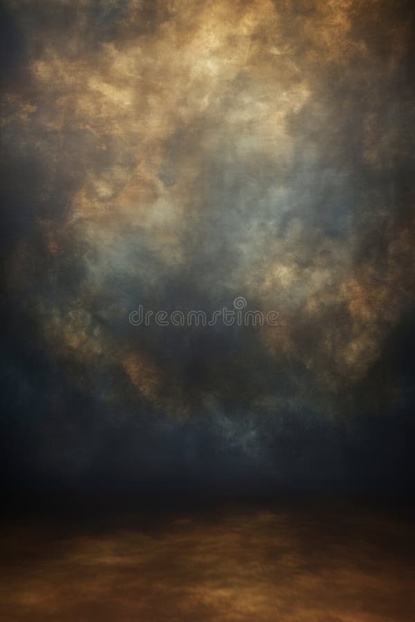 Dark Old Hand Painted Muslin Studio Backdrop Stock Image - Image of ...