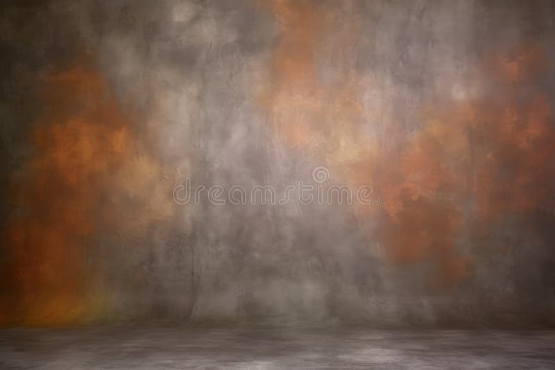 Dark Old Hand Painted Muslin Studio Backdrop Stock Illustration ...