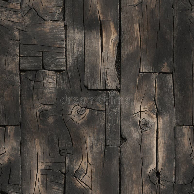 Dark Old Wood Texture Seamless Pattern Rustic Digital Background Design ...