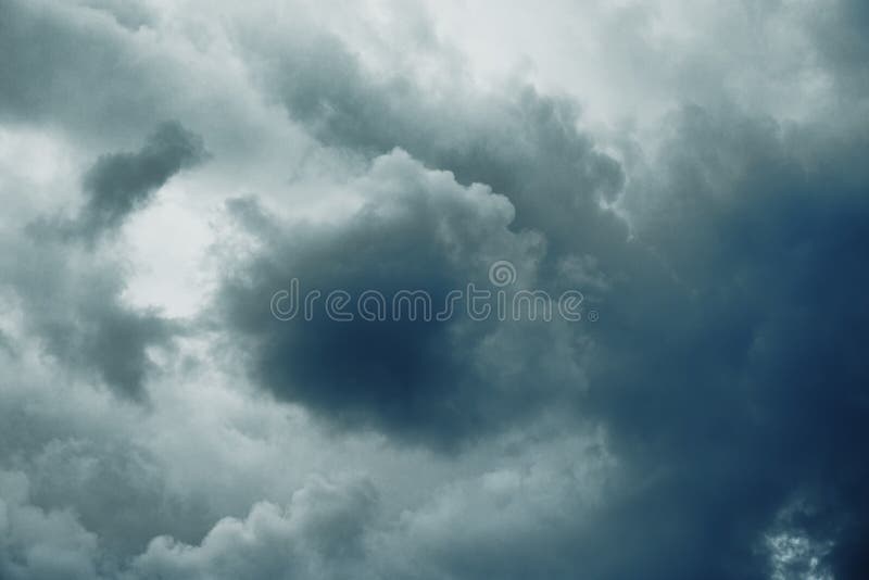 Dark ominous storm clouds stock image. Image of dark - 133722179