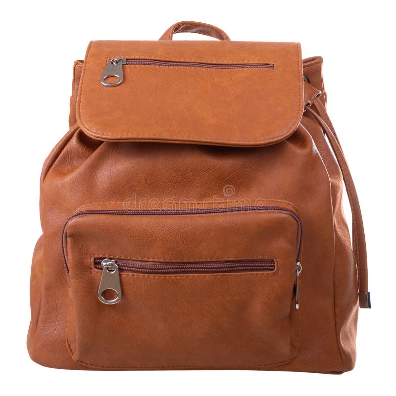 Backpack Isolated On White Background Stock Image - Image of colored ...