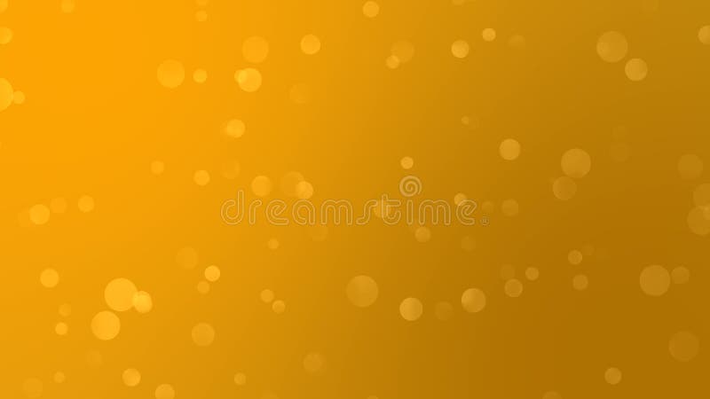 Orange Bokeh Background Loop Animation. Moving Glow Bubbles Backdrop ...