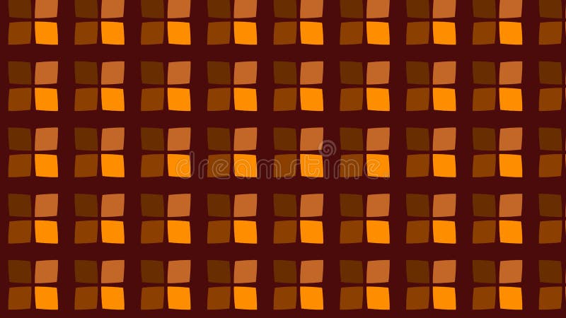 Dark Orange Geometric Square Pattern Background Stock Illustration ...