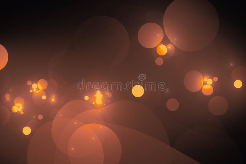 Dark Orange Translucent Spheres on a Black Background. Stock ... Dark Orange Translucent Spheres on a Black Background. Stock ...