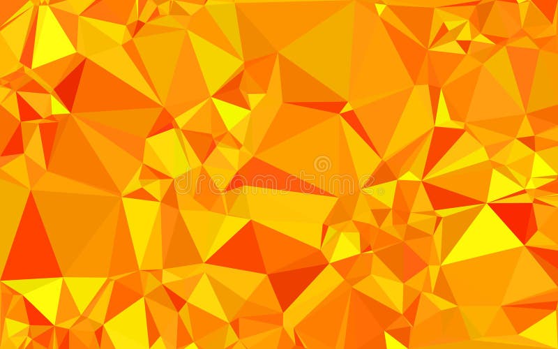 Dark Orange Triangular Low Poly, Mosaic Pattern Background, Vector ...