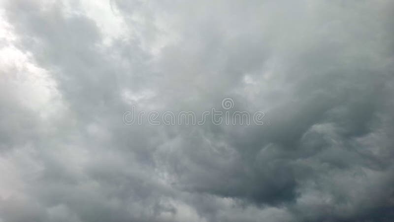 Dark Overcast Sky Filled with Heavy Storm Clouds Stock Image - Image of ...