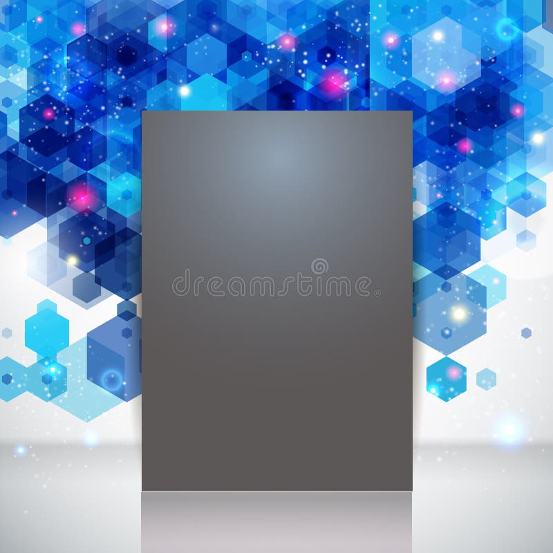 Glossy Abstract Page Layout for Your Presentation. Stock Vector ...