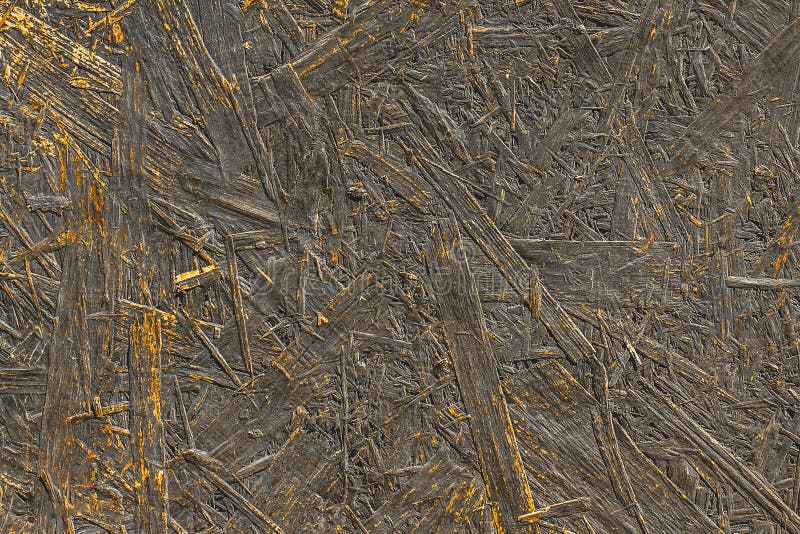 Dark Paint on Abstract Surface of Pressed Wood Chipboard Texture ...
