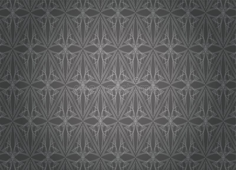 Dark Pattern Vintage Backgrounds. Stock Vector - Illustration of ...