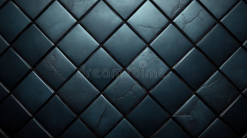 Dark, Patterned, Square Tiles. a Sophisticated, Modern, Geometric ...