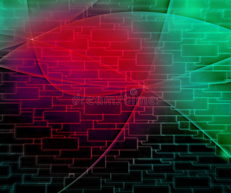 Dark PC Abstract Tech Background Stock Illustration - Illustration of ...