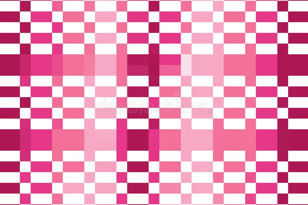 A Dark Pink Checkerboard Pixel Pattern with a Gradient Square Grid ...