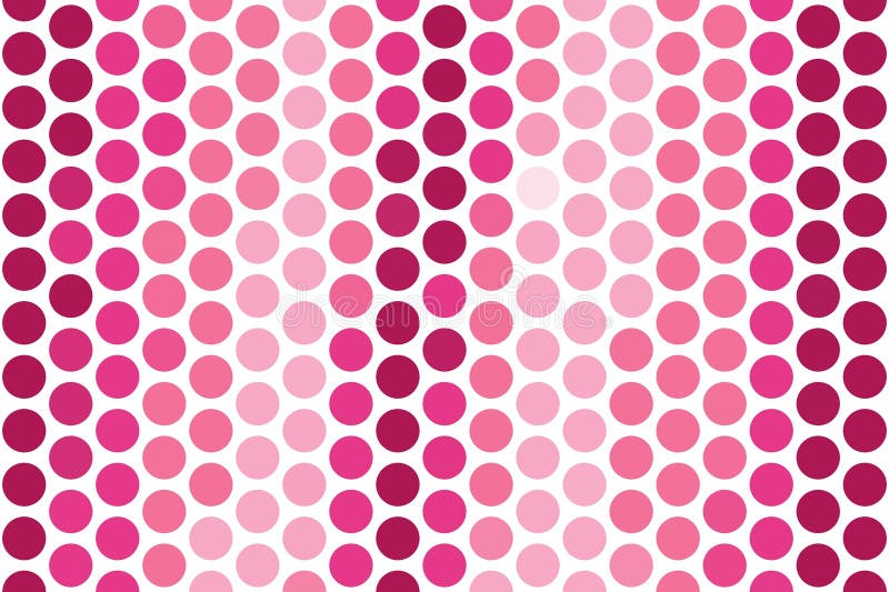 Dark Pink Circular Dot Pattern with Symmetrical Geometric Alignment ...