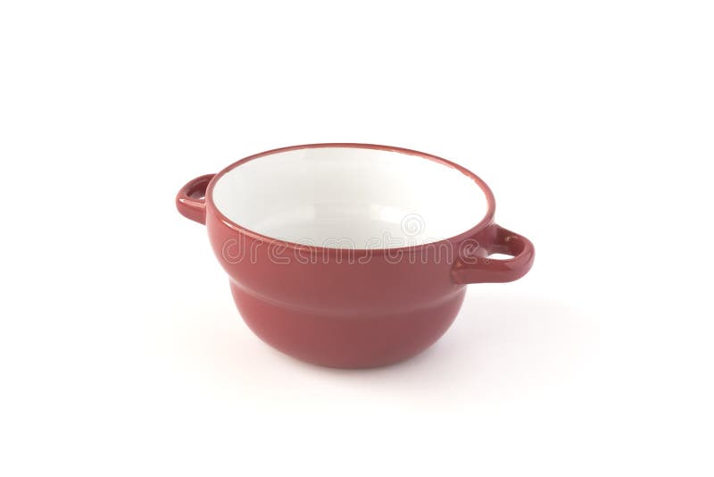 Dark pink empty soup plate stock image. Image of white - 59597137