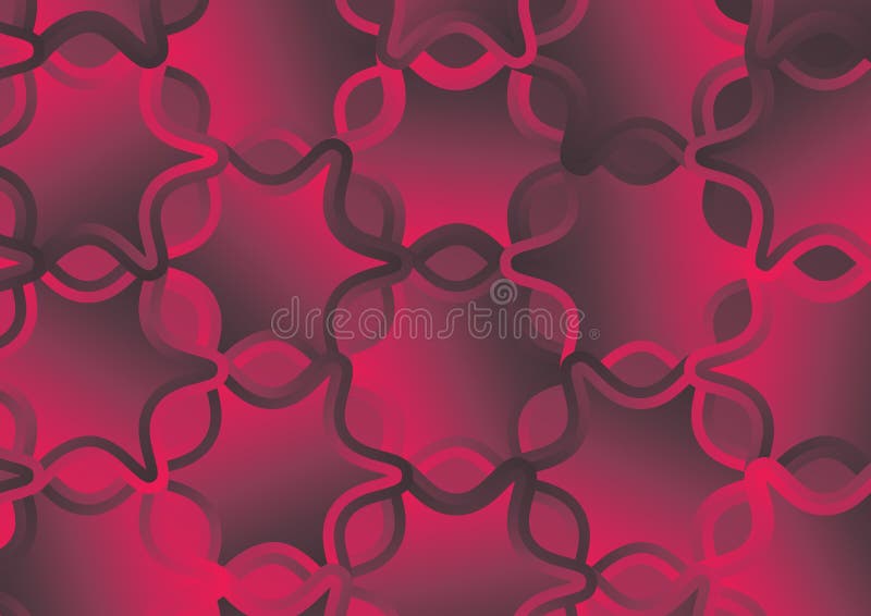 Dark Pink Gradient Ornament Pattern Background Vector Graphic Stock ...