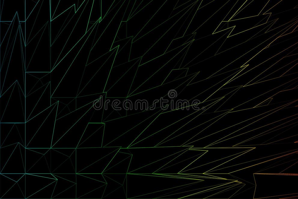 Dark Polygon Abstract Background Stock Illustration - Illustration of ...