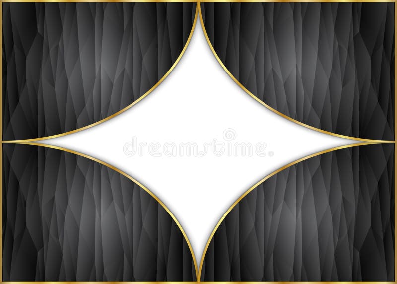 Dark Polygon Abstract Background with Polygon. Blank for Message. Stock ...
