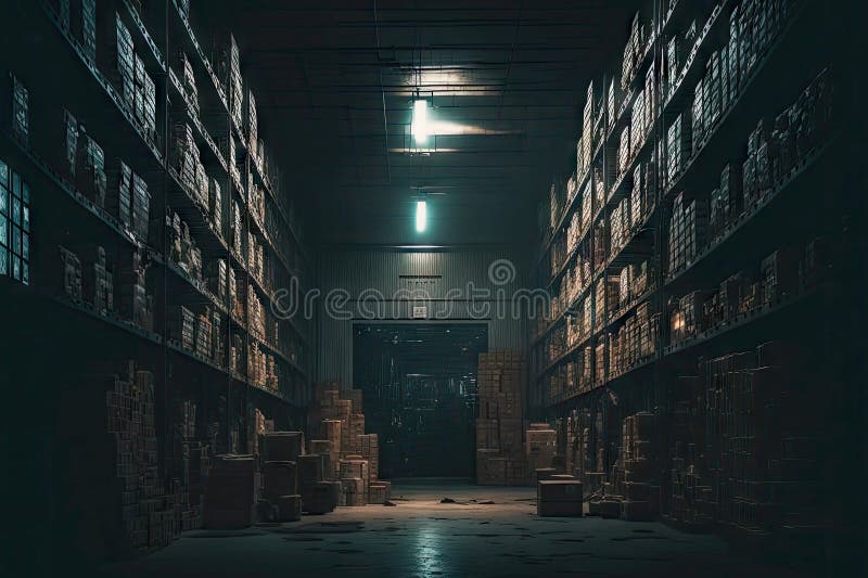 Lit Warehouse Stock Illustrations – 70 Lit Warehouse Stock ...