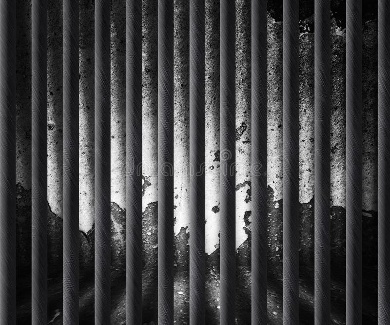 Dark Prison Cell Background Stock Image - Image of iron, building: 25592607
