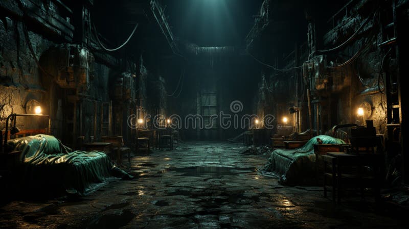 Creepy Prison Stock Illustrations – 112 Creepy Prison Stock ...