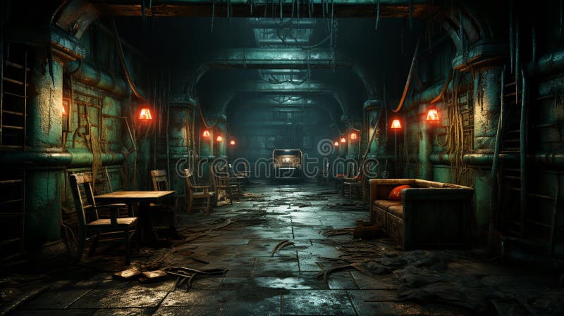 Creepy Prison Stock Illustrations – 112 Creepy Prison Stock ...