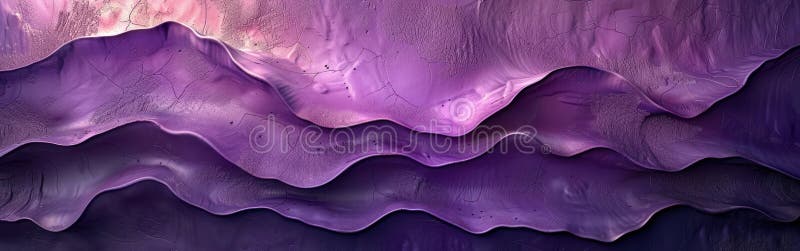 Dark Purple Concrete Texture with Wave Pattern - Abstract Background ...