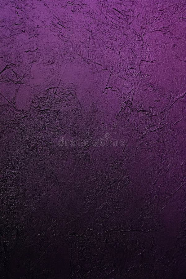 Dark Purple Fading into Black with a Subtle Grainy Texture for a Bold ...