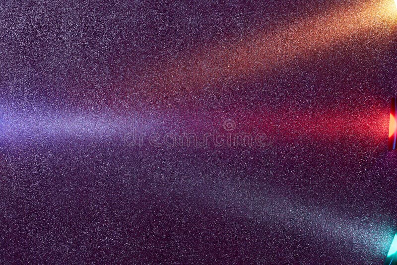 On a Dark Purple Rough Background in Fine Grain, Multi-colored Rays ...