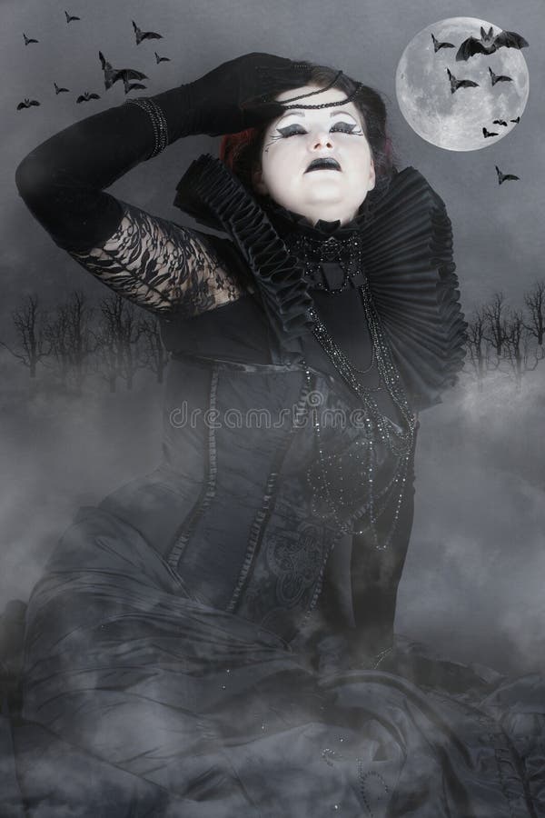 The Dark Queen stock image. Image of fantasy, horror - 23931447