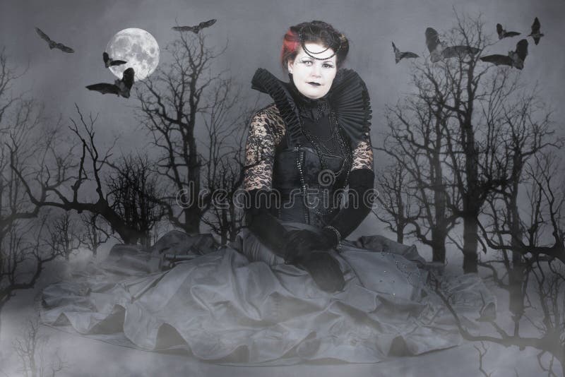 The Dark Queen stock photo. Image of ancient, costume - 23931548